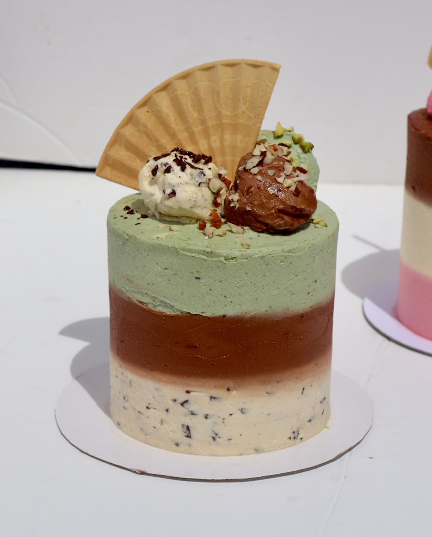 Neapolitan Gelato Cakes – Flour Baby Bakery
